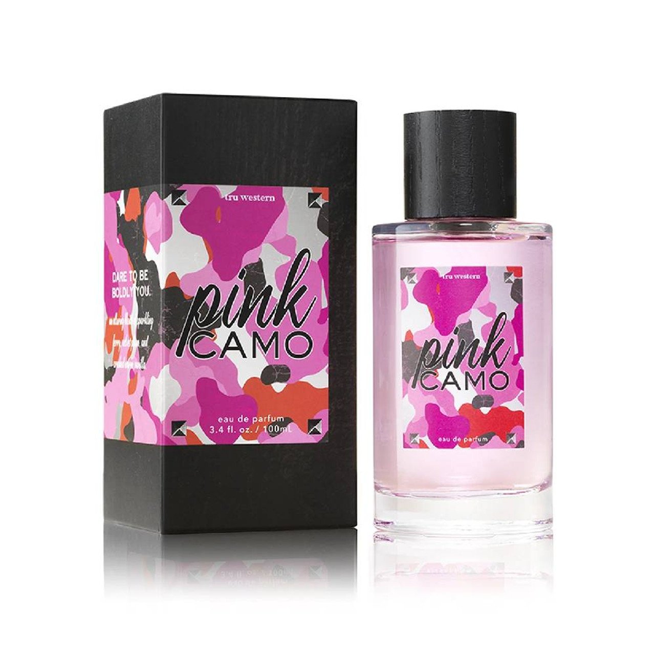 Tru Fragrance Pink Camo 3.4 oz Perfume – Jeb's Western, Work, and ...