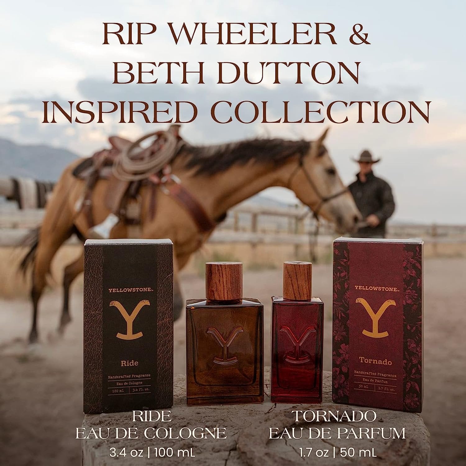 Men's Yellowstone Ride Cologne by Tru Western – Jeb's Western, Work ...