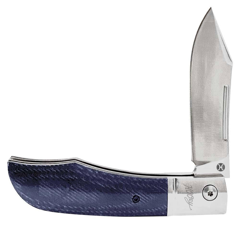 Hooey "Blue Denim Micarta" Knife