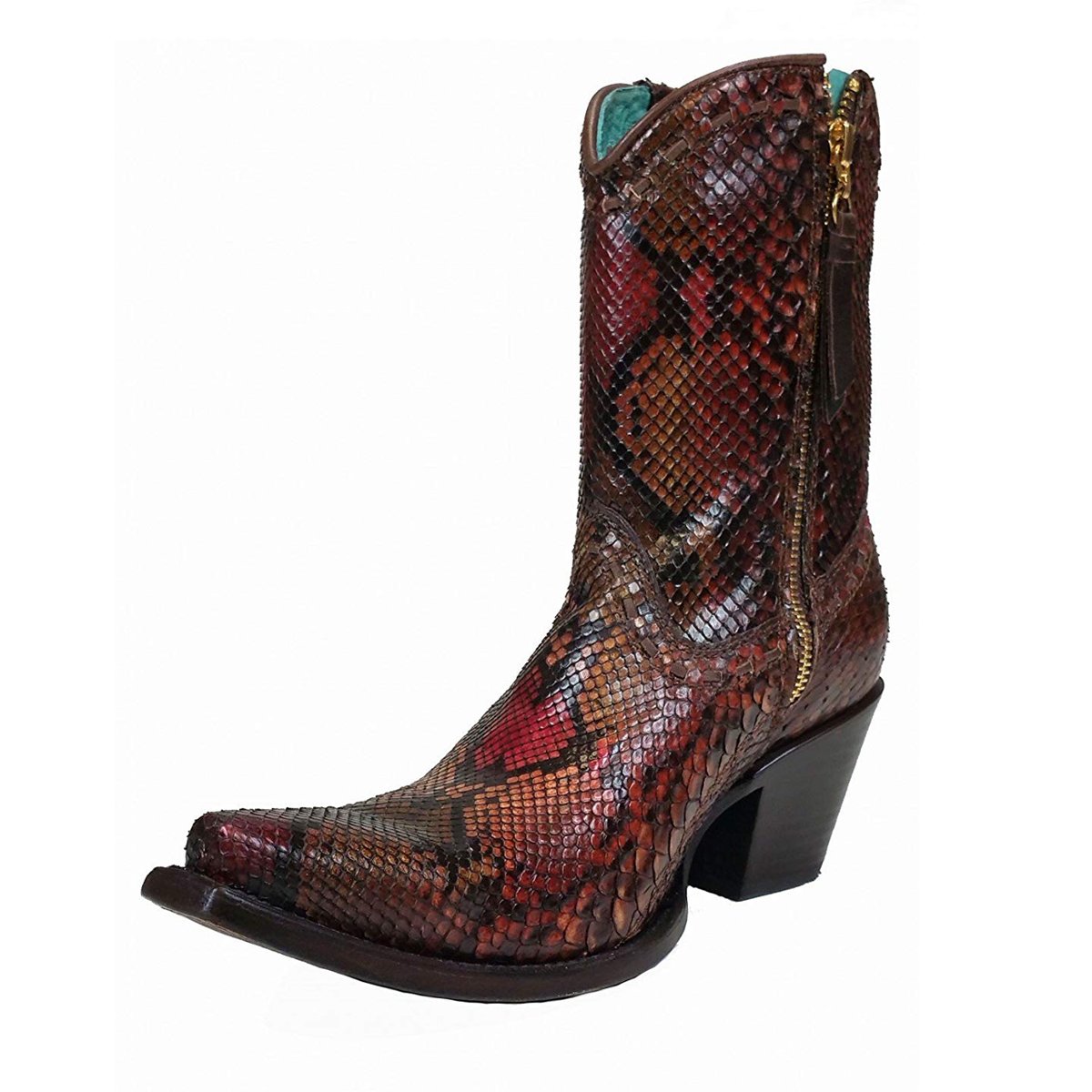 Corral Women's Python Snip Toe Short Boots - C2799 – Jeb's Western ...