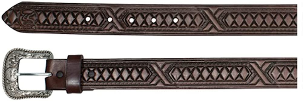 Hooey Men's Leather Roughy Belt With Diamond Tooling – Jeb's Western ...